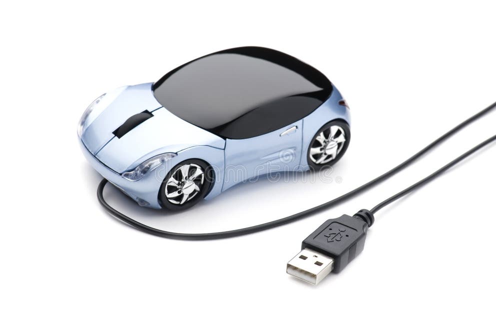 Computer mouse car stock photo. Image of computer, button - 10016716