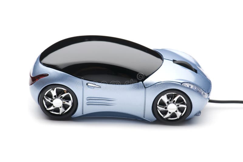 Computer Mouse Sports Car Technology Stock Photo - Image of automobile ...