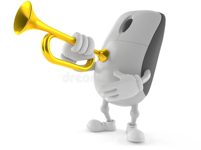 Trumpet Mouse Stock Illustrations – 138 Trumpet Mouse Stock ...