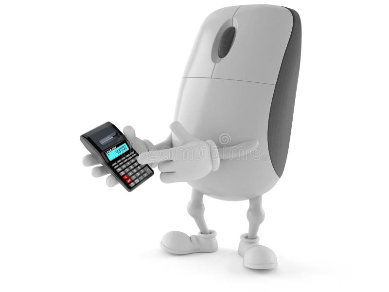 Cartoon Mouse Using Computer Stock Illustrations – 275 Cartoon Mouse ...