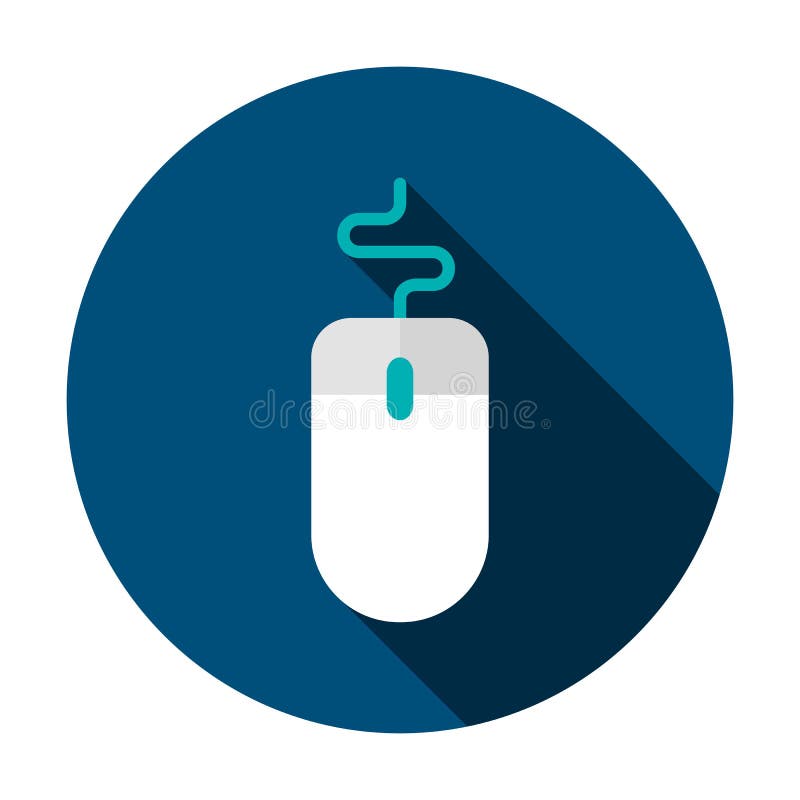 Mouse Circle Line Symbol Logo Vector Stock Vector - Illustration of ...