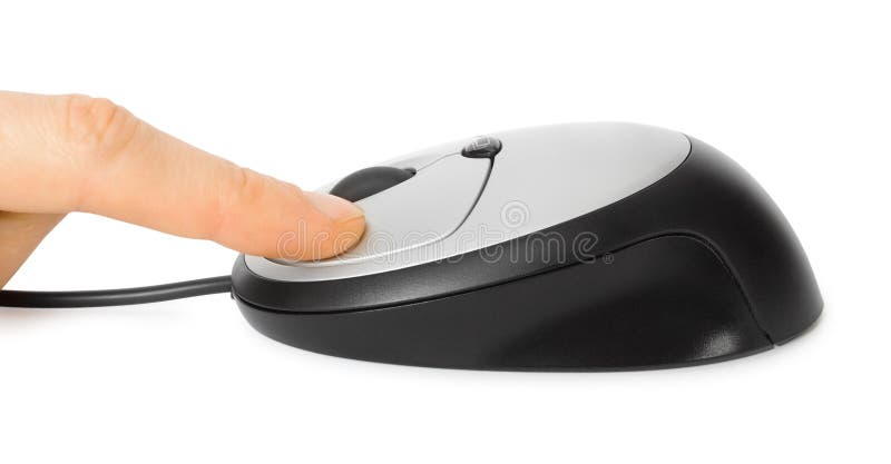 Computer mouse click stock image. Image of closeup, computer - 4797579