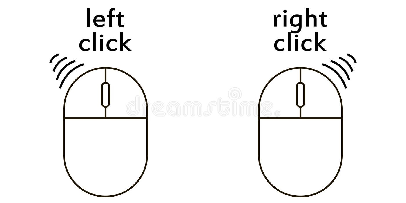 Right Click Icon Stock Illustrations – 11,641 Right Click Icon Stock ...