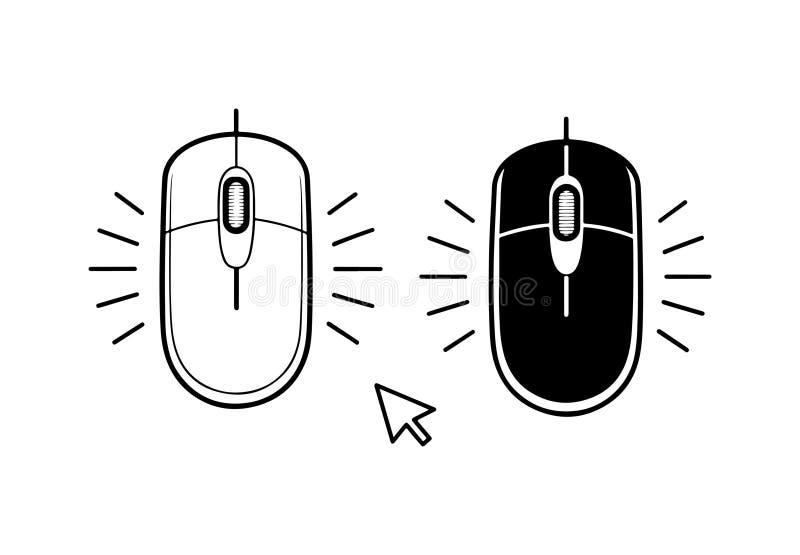 Clicking Mouse Cursors Stock Illustrations – 272 Clicking Mouse Cursors Stock Illustrations ...