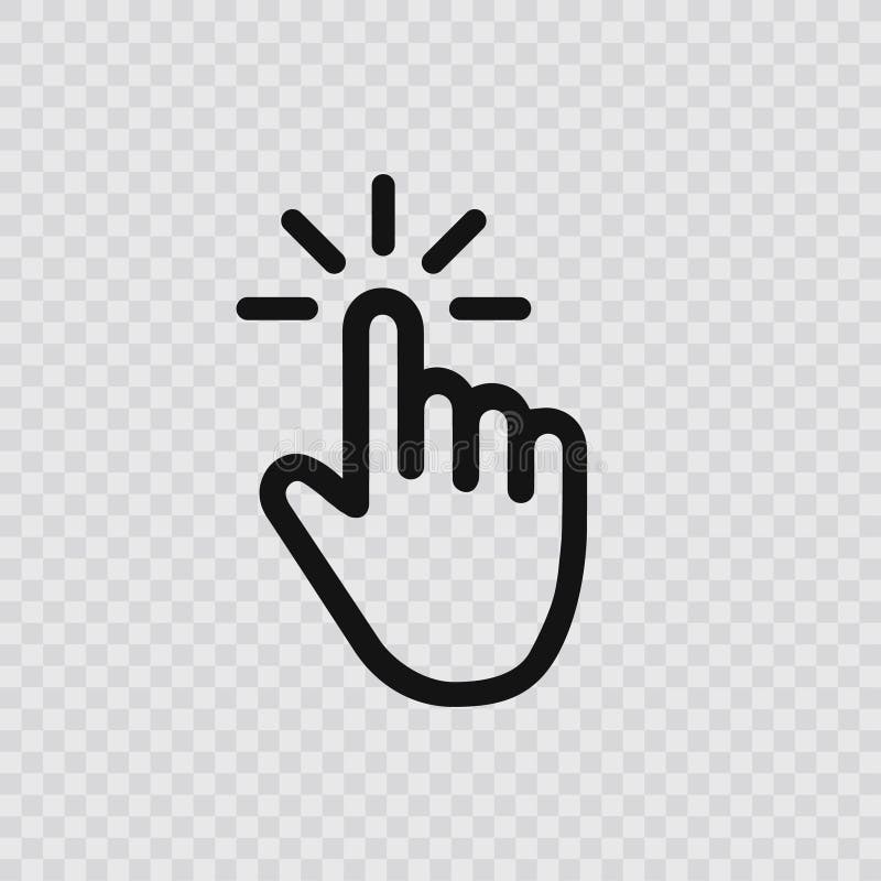 Computer Mouse Click Cursor Gray Arrow Icons Set And Loading Icons Cursor Icon Vector