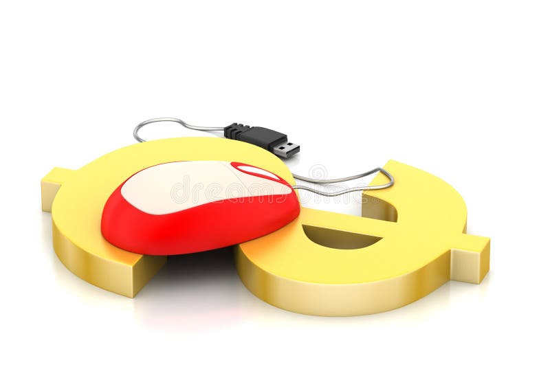 Computer Dollar Mouse Sign Stock Illustrations – 471 Computer Dollar ...