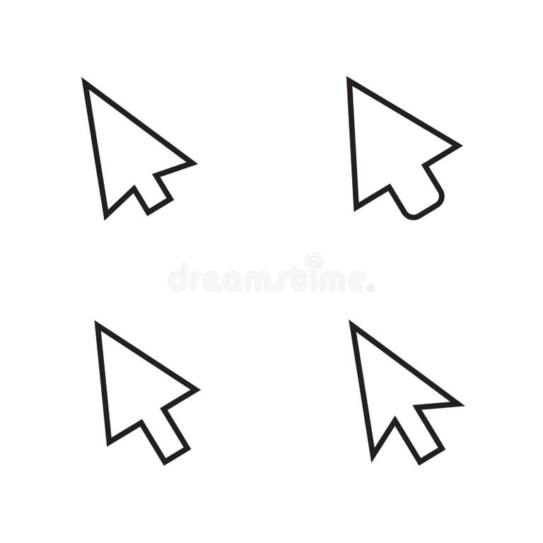 White Mouse Cursor Stock Illustrations – 27,403 White Mouse Cursor ...