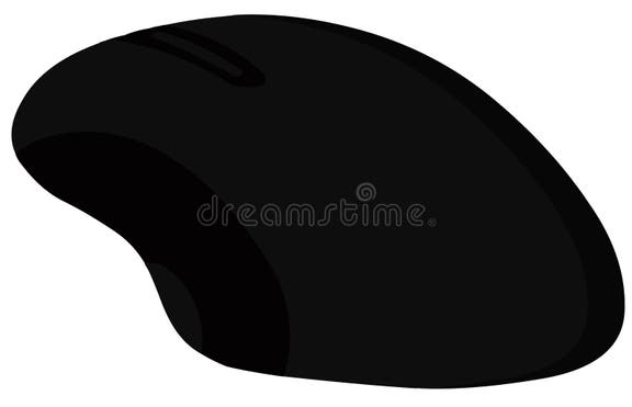 Computer Mouse 2d Flat Vector Illustration.Desktop Hardware Isolated on ...