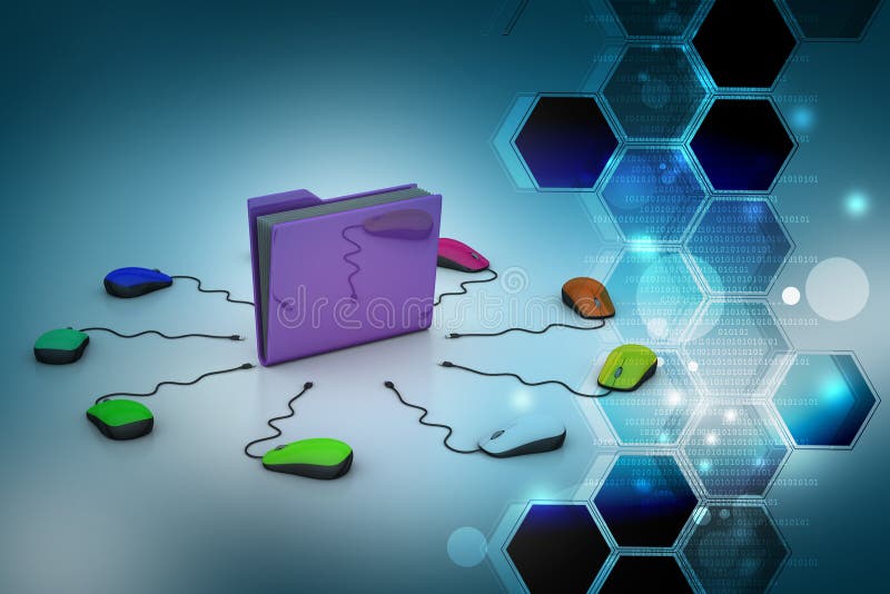 File Folder Computer Mouse Stock Illustrations – 808 File Folder ...