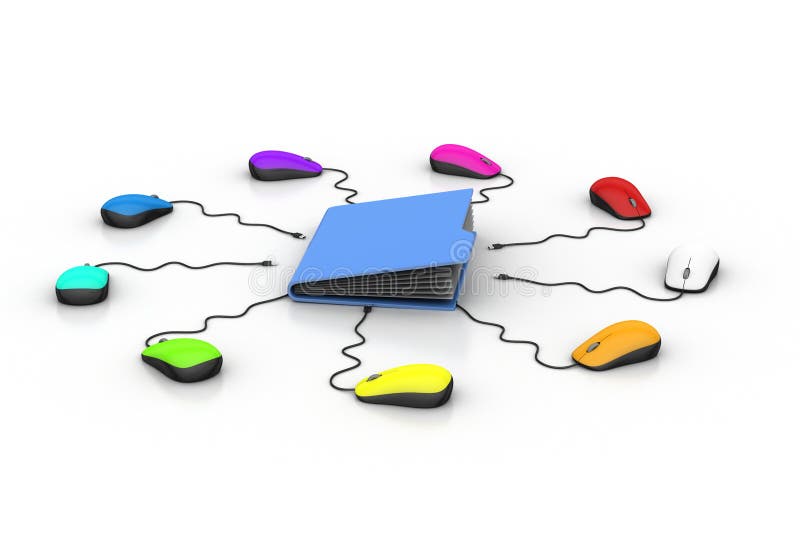 File Folder Computer Mouse Stock Illustrations – 1,303 File Folder ...