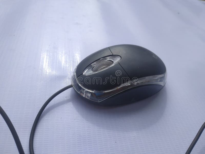 A Computer Mouse is a Hand-held Pointing Device Stock Image - Image of ...
