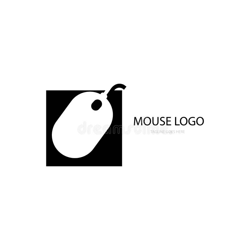 Computer mouse logo vector stock vector. Illustration of multimedia ...