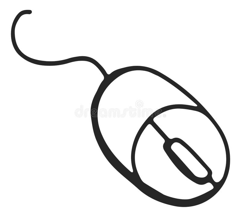 Doodle Computer Mouse Stock Illustrations – 1,428 Doodle Computer Mouse ...