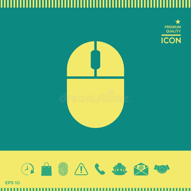 Computer mouse icon stock vector. Illustration of device - 118008184