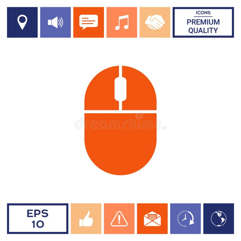 Mouse Symbols Stock Illustrations – 7,031 Mouse Symbols Stock ...