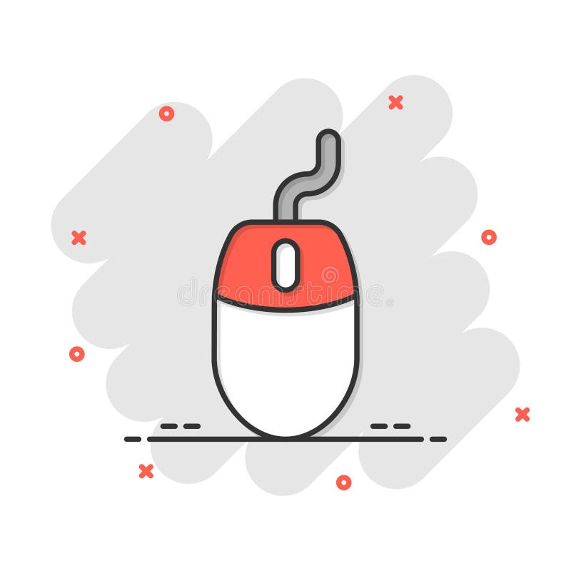 Computer Mouse Icon. Vector Illustration. Business Concept Mouse Stock ...