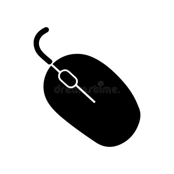 A Computer Mouse Icon is a Simplified Graphic Representation of a ...
