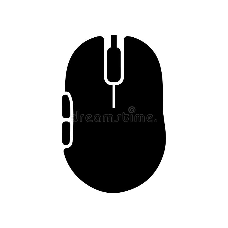 A Computer Mouse Icon is a Simplified Graphic Representation of a ...