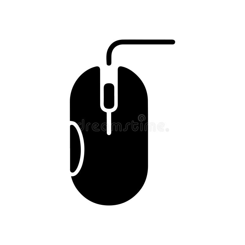 A Computer Mouse Icon is a Simplified Graphic Representation of a ...