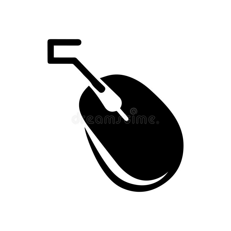 A Computer Mouse Icon is a Simplified Graphic Representation of a ...