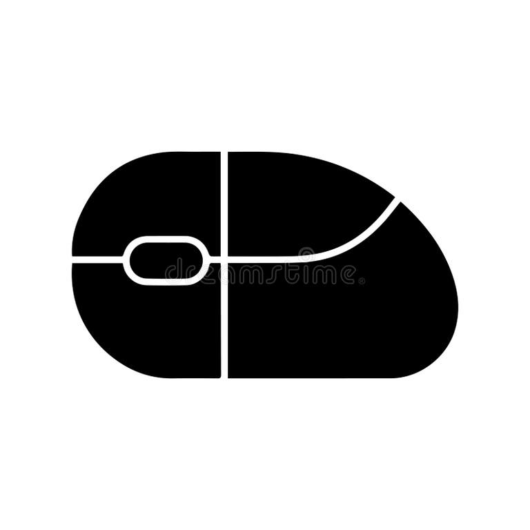 A Computer Mouse Icon is a Simplified Graphic Representation of a ...