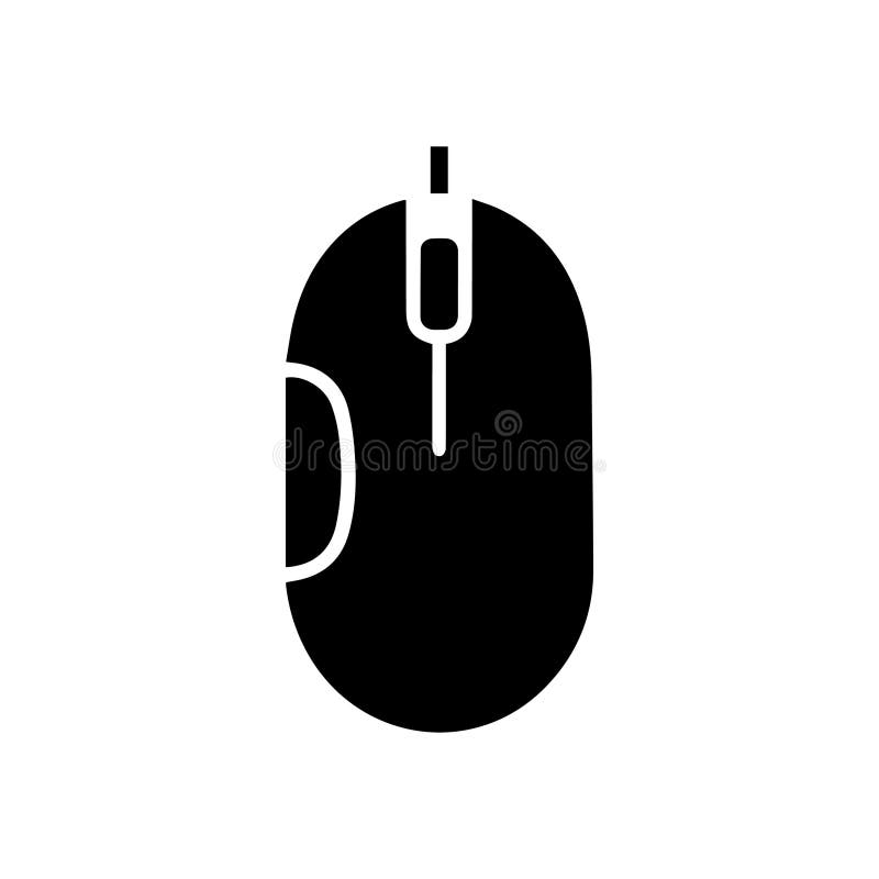 A Computer Mouse Icon is a Simplified Graphic Representation of a ...