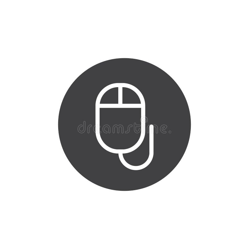 Computer mouse icon stock vector. Illustration of illustration - 146390135