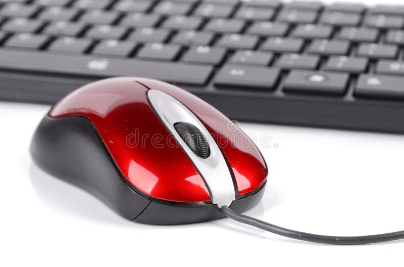 Red Computer Mouse Png