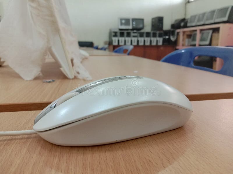 Computer Mouse in the Lab Room Stock Photo - Image of computer, room ...