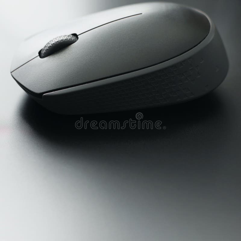 Computer Mouse on a Laptop. Computer Technology Stock Image - Image of ...