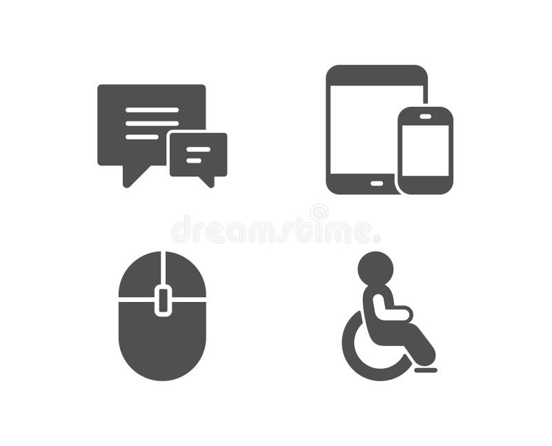 Disabled Sign Icon. Human on Wheelchair Symbol. Stock Vector ...