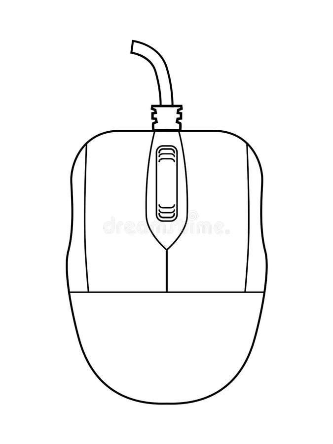 Computer mouse stock illustration. Illustration of design - 59285114