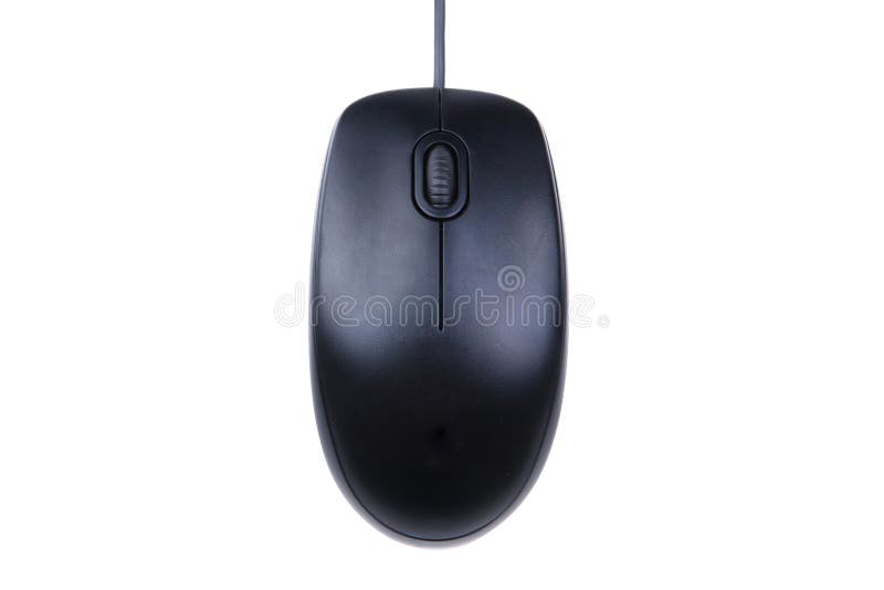 Computer Mouse. PC Mouse Isolated on White Background Stock Image ...