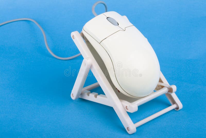 Computer Mouse with a Mouse Trap Stock Image - Image of mouse ...