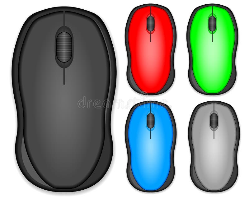 Set Computer Mice Stock Illustrations – 314 Set Computer Mice Stock ...