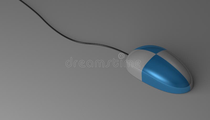 Computer mouse-shield stock illustration. Illustration of control ...