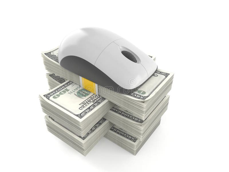 Computer Money Mouse Stock Illustrations – 3,442 Computer Money Mouse ...