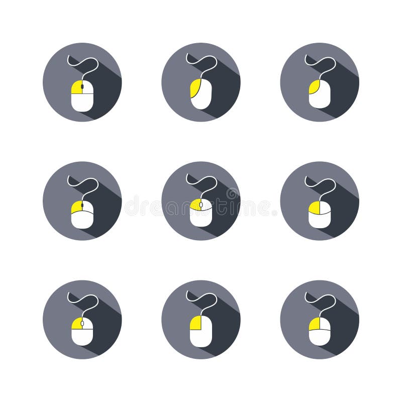 Computer mouse stock vector. Illustration of click, internet - 50062360