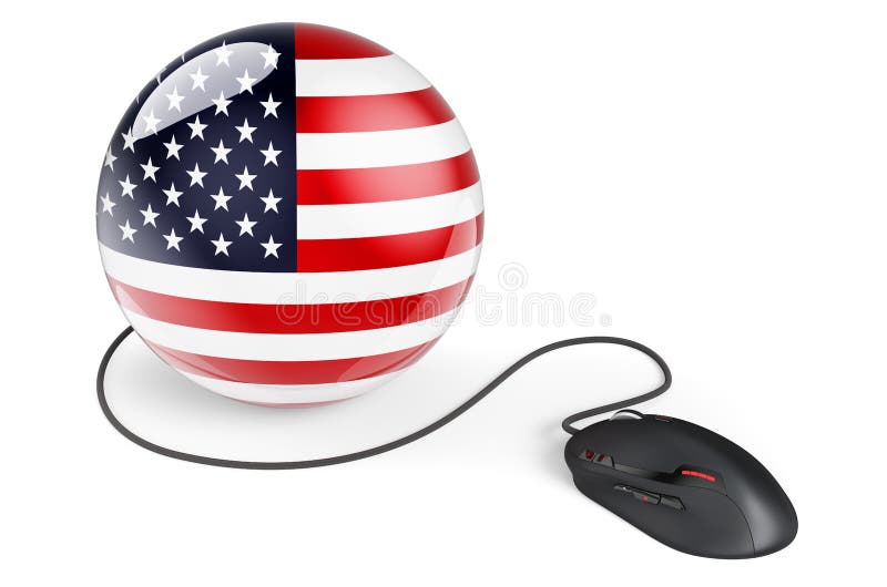 Computer Network United States America Stock Illustrations – 274 ...