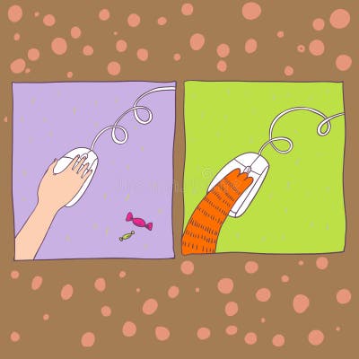 Cartoon Computer Mouse Stock Illustrations – 9,179 Cartoon Computer ...