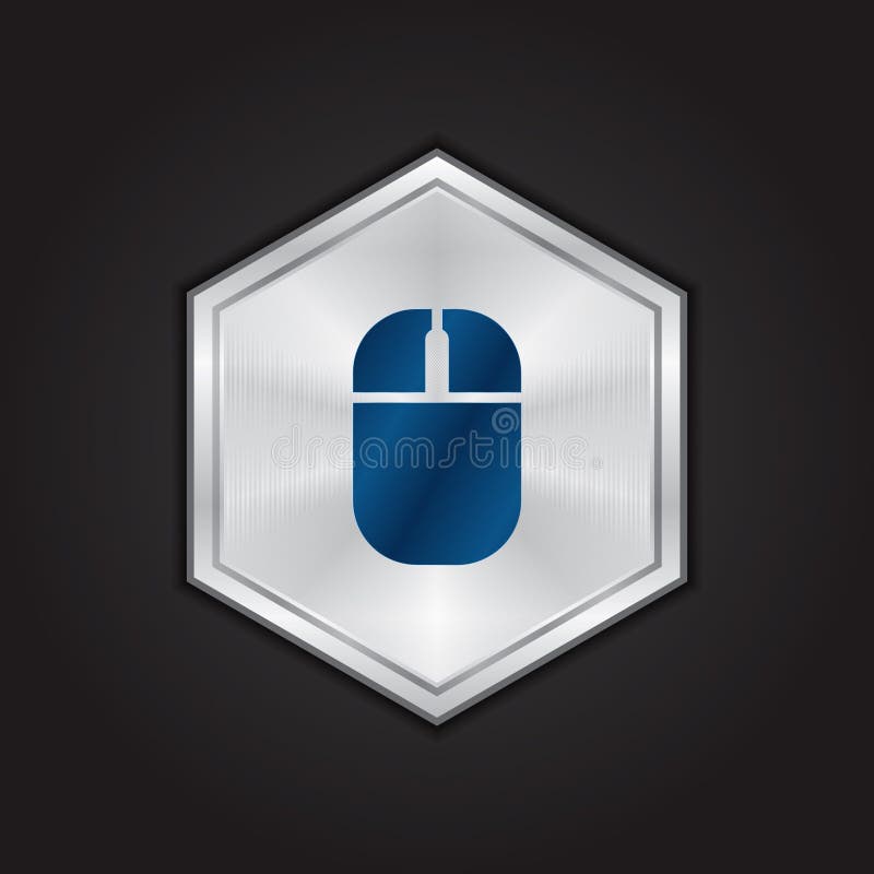 Computer Mouse. Vector Illustration Decorative Background Design Stock ...