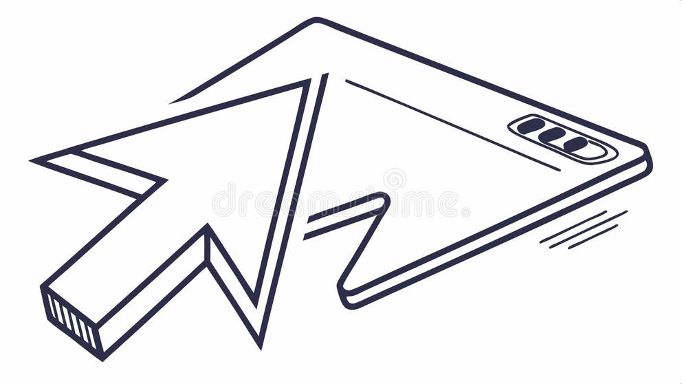 Computer Mouse Vector, Input Device, Cursor Control, Desktop Accessory ...