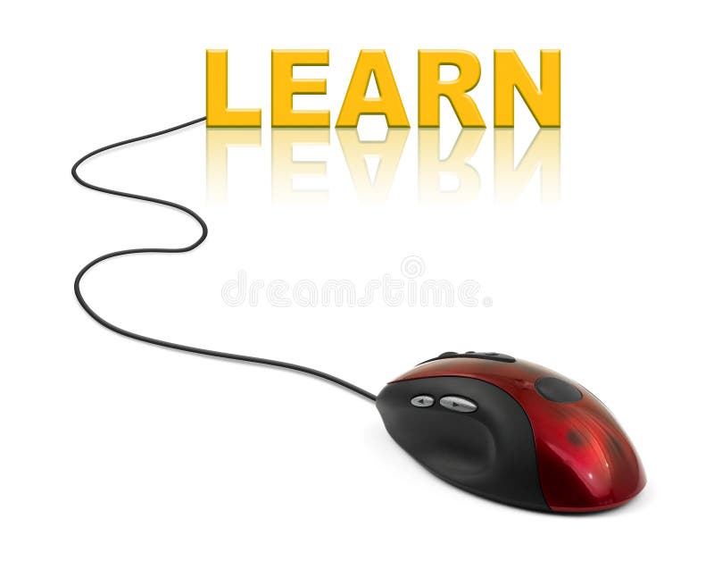 Computer mouse and books stock image. Image of internet - 11743625