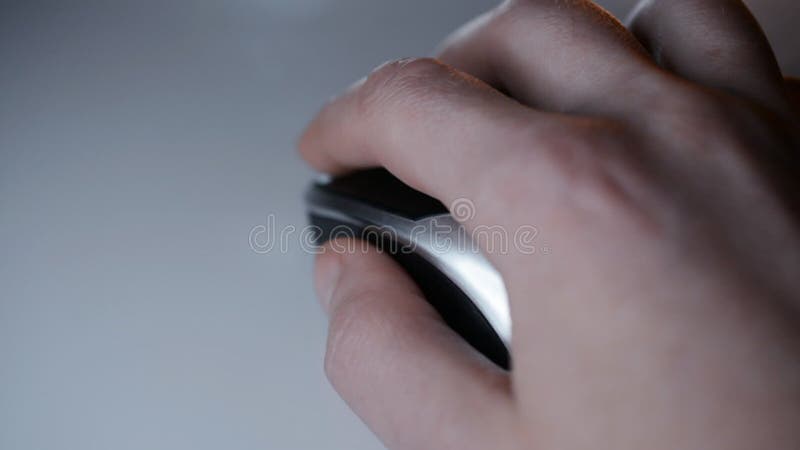 Computer Mouse on a Work Desk Stock Footage - Video of business, laptop ...