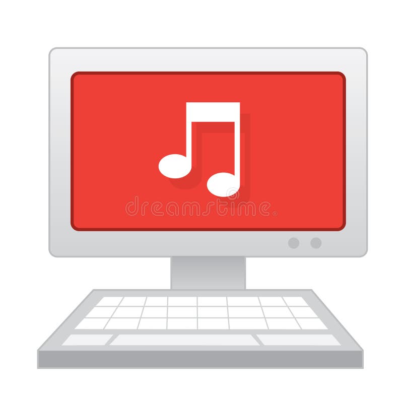 Computer note stock illustration. Illustration of memory - 8308464