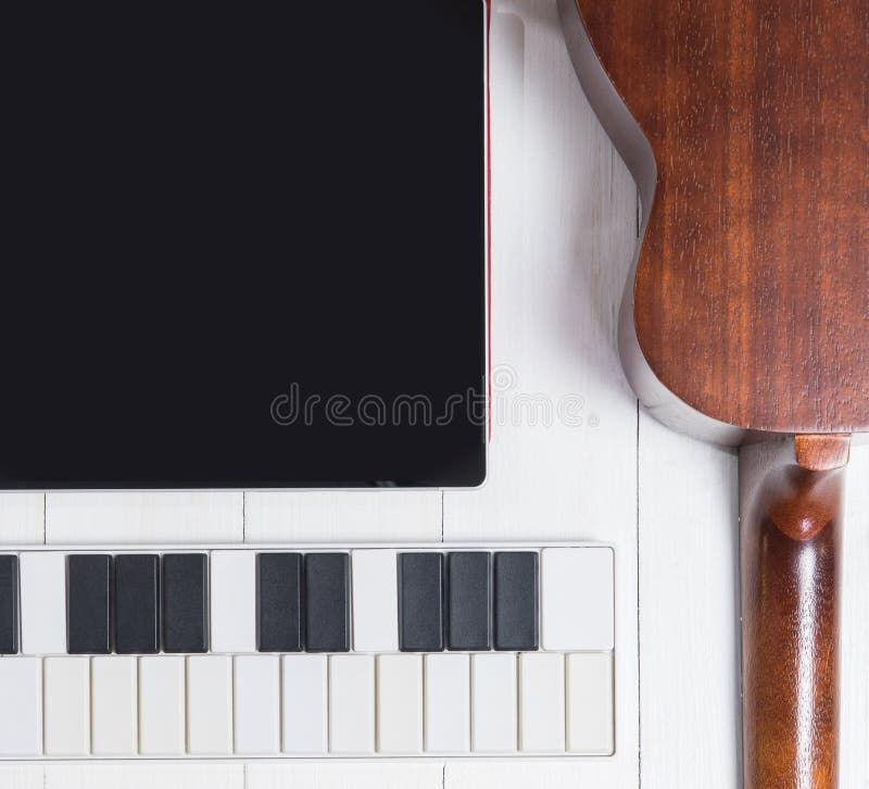 Computer Music Production Set. Stock Photo - Image of record, digital ...