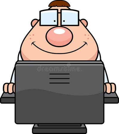 Computer Nerd Cartoon Stock Illustrations – 1,489 Computer Nerd Cartoon ...