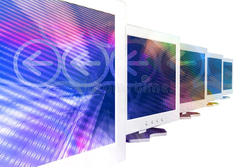 Isolated Desktop Computer II Stock Illustration - Illustration of ... Isolated Desktop Computer II Stock Illustration - Illustration of ...