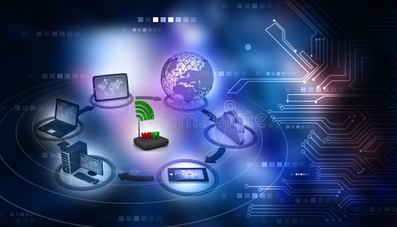 Computer network stock illustration. Illustration of equipment - 50737408 Computer network stock illustration. Illustration of equipment - 50737408
