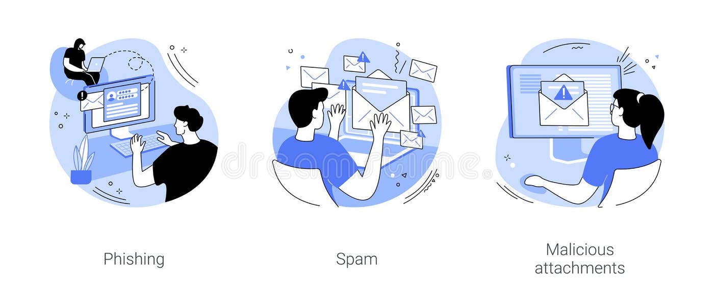 Malicious Attachment Stock Illustrations – 96 Malicious Attachment ...